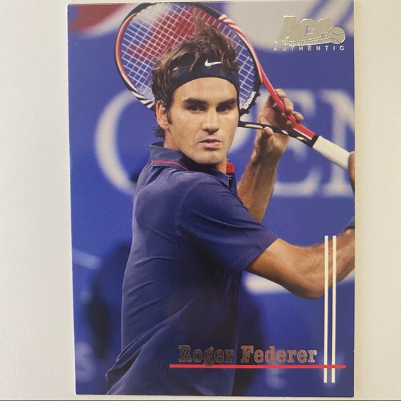 Ace Authentic | Other | Very Rare Roger Federer Ace Card | Poshmark
